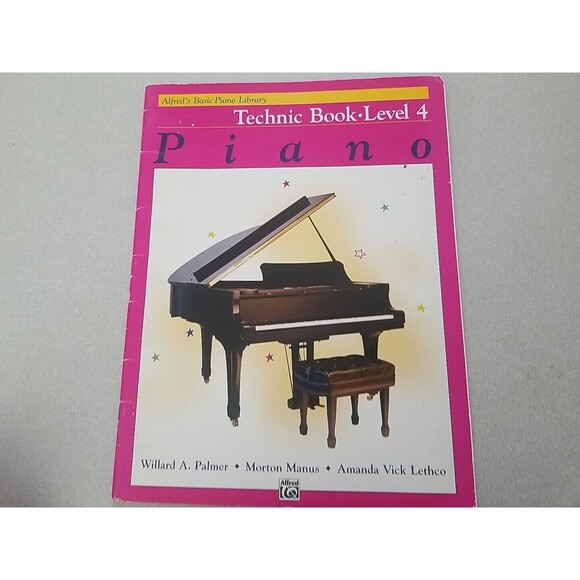 Alfred | Office | Alfreds Basic Piano Library Technic Book 4 Lesson | Poshmark